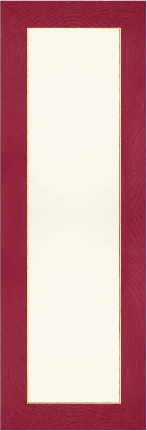 ROUMÉLIE ORIENTALE Bordeaux Whisper Burgundy & Beige Table Runner With Gold Embroidery - Red