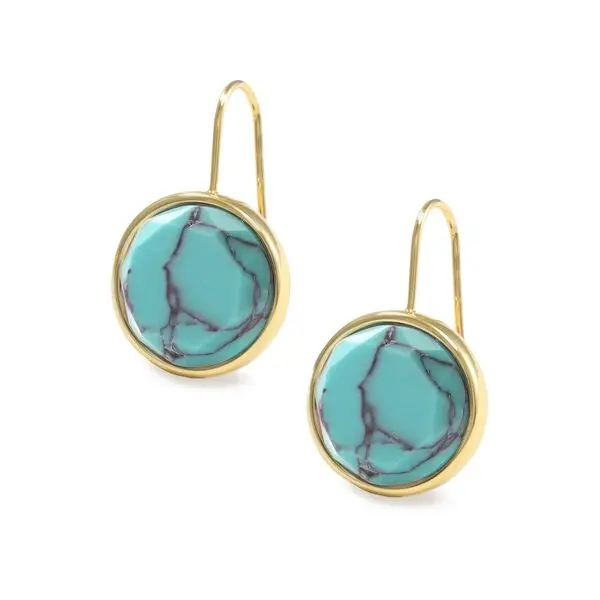 HYE JANE JEWELRY Turquoise Parsons Earrings - Blue