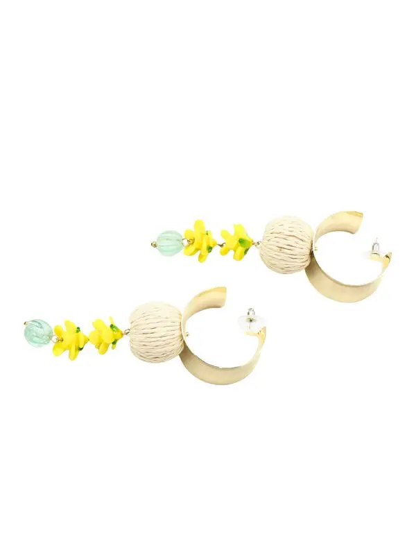 SITA NEVADO Dragon Earrings - Yellow