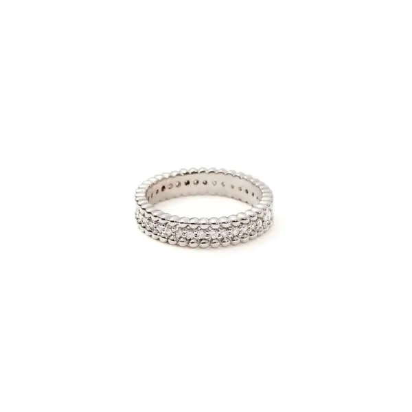 SHABELLA NYC Trio Layered Ring - Silver