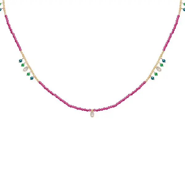 MARCIA MORAN Sirena Necklace - Red