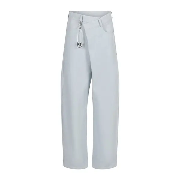 CLOTHES BY LOCKER ROOM Wide-leg Denim Pants - Blue