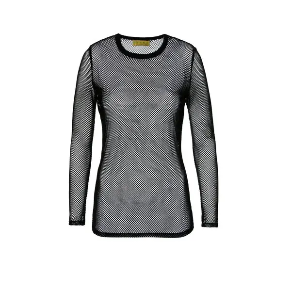AGGI BY HALEWSKI Brittany Shadow Top - Black