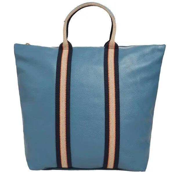 BETSY & FLOSS Manarola Backpack In Denim - Blue