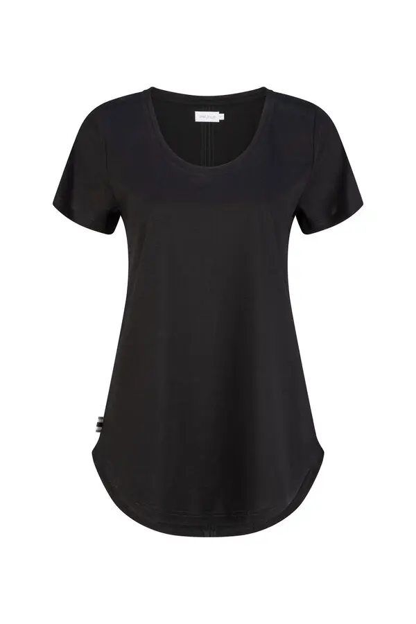 DREF London Fitted Cotton Tee - Black