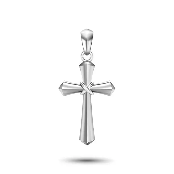 RAHUL PATEL COLLECTION Ancient Cross Amulet - Silver