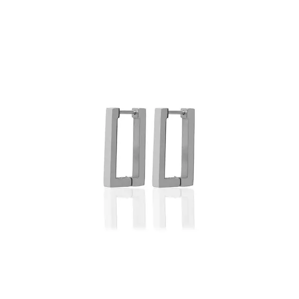 A WEATHERED PENNY Sage Hoops - Silver