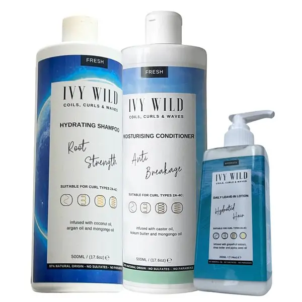 IVY WILD Neutrals Wild Wash Day Set - Red