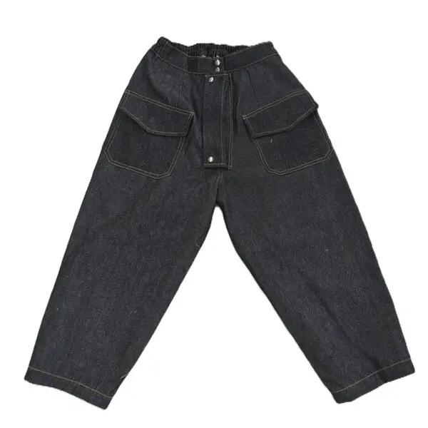 ZASTASTUDIO Wide-leg Denim Pants With Utility Pockets