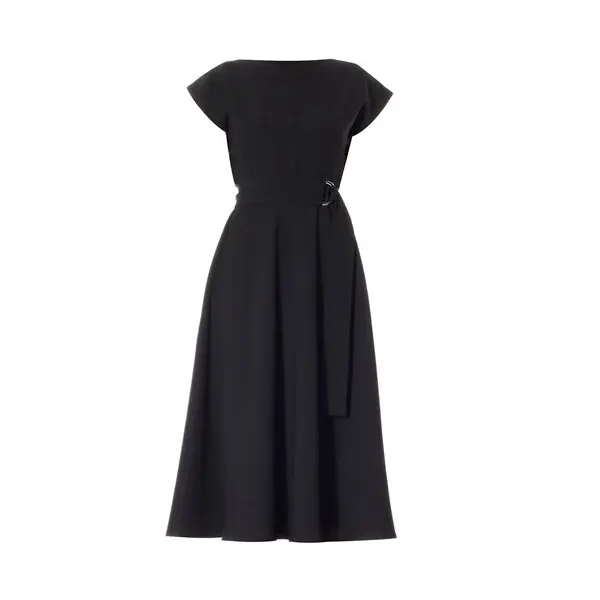 MEEM LABEL Stine Midi Dress - Black