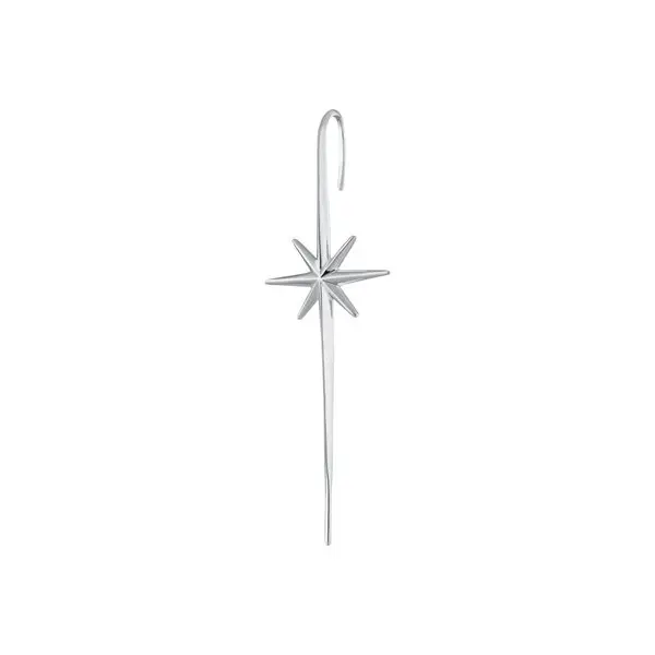 SCREAM PRETTY Sterling Star Ear Crawler - Silver