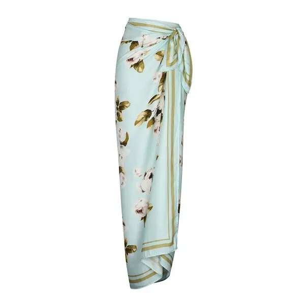 AGUACLARA Pareo / Scarf Jardins - Blue