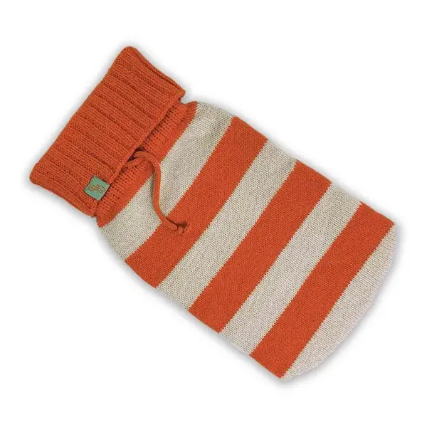 OTTO & SPIKE White / Orange Hotties Stripe Natural, Tangerine Orange - White/orange
