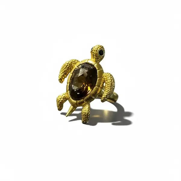 LA PLUIE JEWELLERY Caretta Aurea Ring - Gold