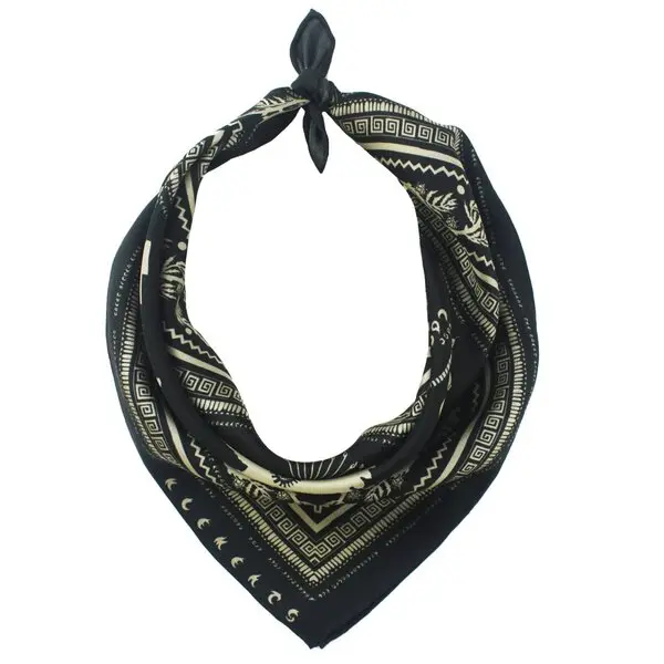 KLEMENTS Bandana Scarf Ancient Hearts - Black