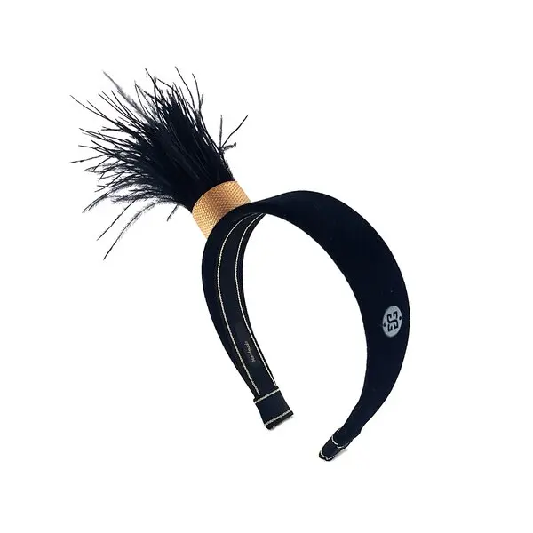 SIBI HATS Cabaret Party Headband - Black