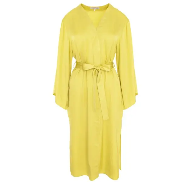 NORIA ANIS Praslin Viscose Satin Kimono