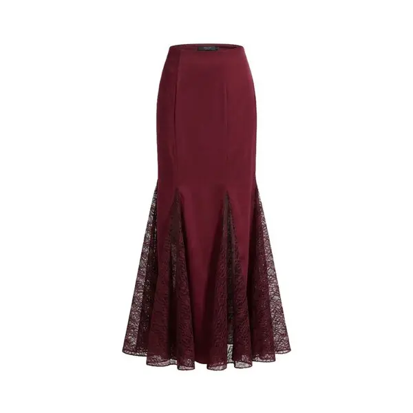 GLAM ON YOU Nalin Skirt - Red