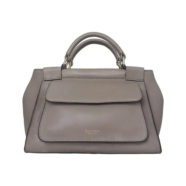 BELSAC Rachel Leather Crossbody - Grey