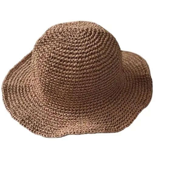 SPRINGMOONATELIER Raffia Hat - Brown