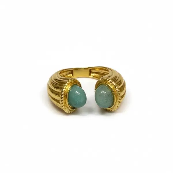 LA PLUIE JEWELLERY Astra Laguna Ring - Blue