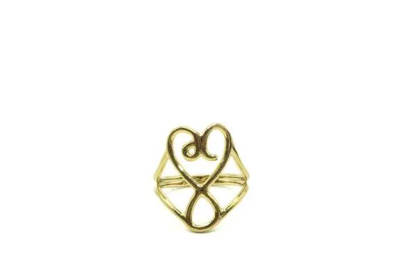 JENNA LONDON Open Wire Ring - Silver