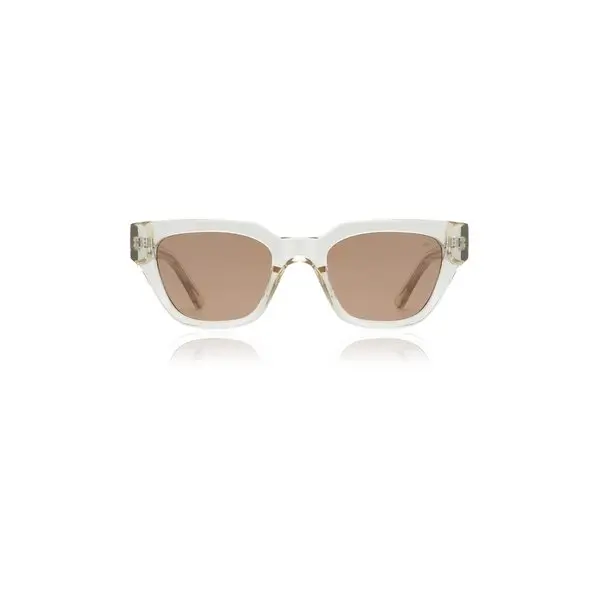 A. Kjærbede Neutrals / Kaws Sunglasses Ecru Transparent - White