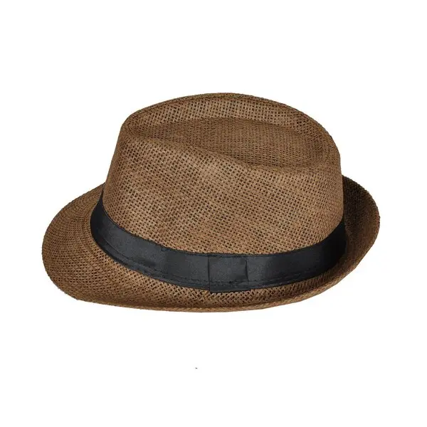 DAVID WEJ Trilby Straw Hat