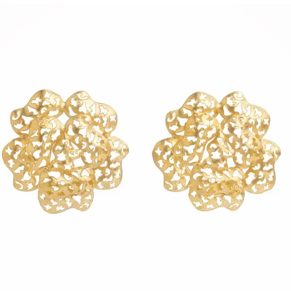MERAKI BY RASHMI BAJAJ Primrose Plated Stud Earrings - Gold