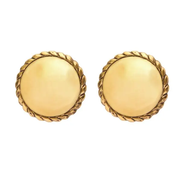 CARAMEL VINTAGE JEWELLERY Smash Earrings - Gold
