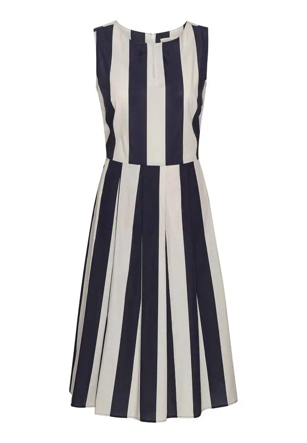 GROBUND Christiane Dress The One With Stripes - Blue