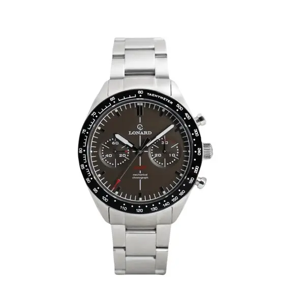 LONARD WATCHES Lap One Coffee Limited Edition Column Wheel Chronograph Manual Winding - Brown