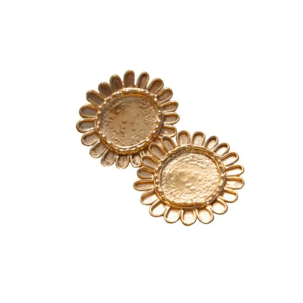 RAXADA Girasoles Earrings Plated - Gold