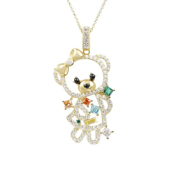 Arte Madrid Circus Bear Hollow Pendant Girly Bear