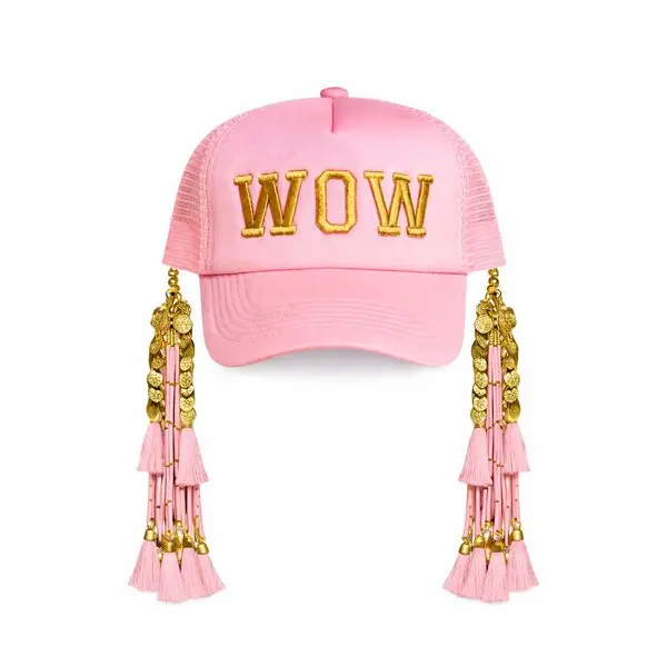 JULIA CLANCEY Wow Dream Dream Trucker Cap - Pink