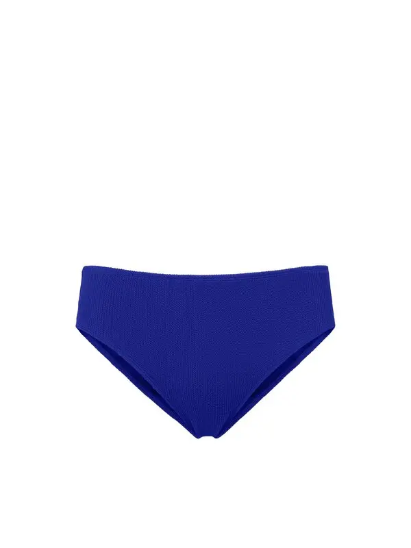 CHANGE OF SCENERY Classic Midrise Bikini Bottom In Iris - Blue
