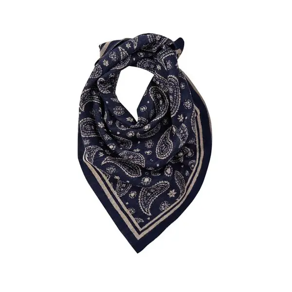 MOHAIR&ANGORA Mohair Foulard Navy - Blue