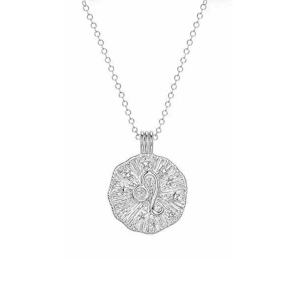 ZOË & MORGAN Sun In Leo Necklace Sterling - Silver