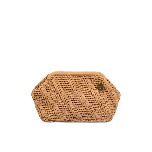 SPRINGMOONATELIER Abudance Bag Raffia Light - Brown