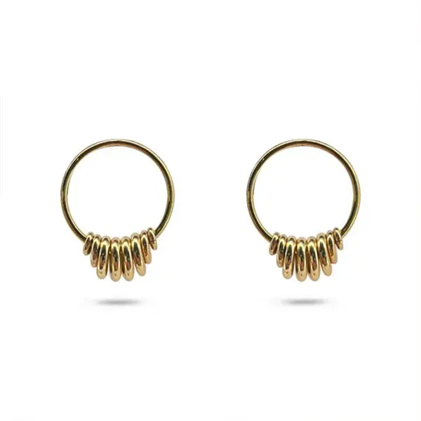 GREYEWOLFE All Waterfall Earrings - Gold