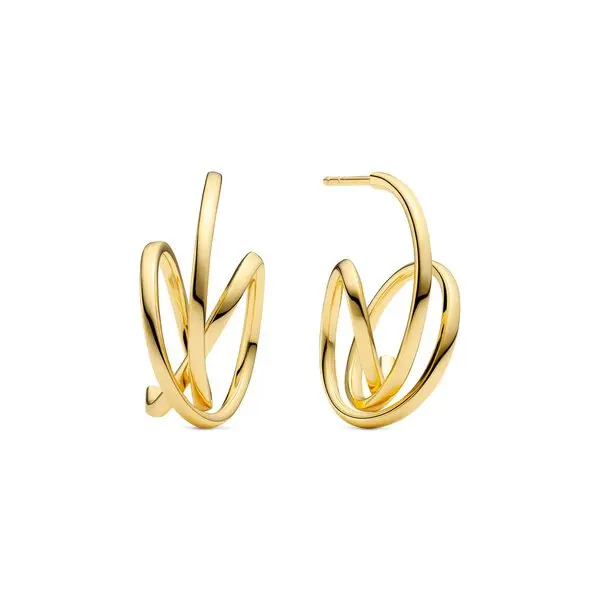 SIF JAKOBS JEWELLERY Earrings Spirale Pianura Piccolo - Gold