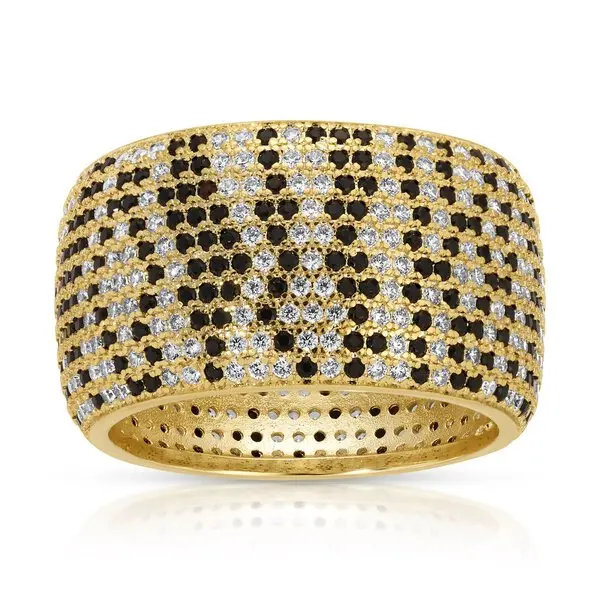 NATIVE GEM Grey / Black Billionaire Ring- Python - Grey/black