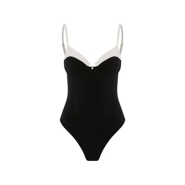 HOUSE OF SILK Clair Swimsuit - Black