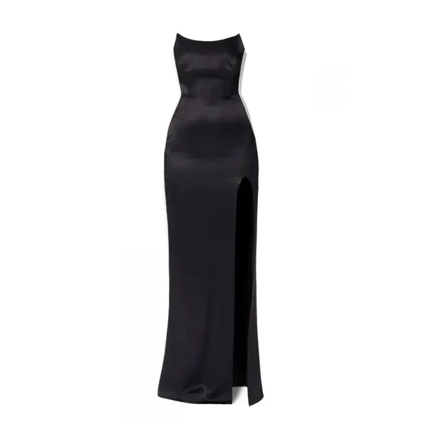 AGGI BY HALEWSKI Greta Outer Space Dress - Black