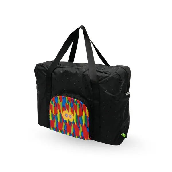 KAPTURE Mogols Mogol Alien Foldable Travel Bag - Black