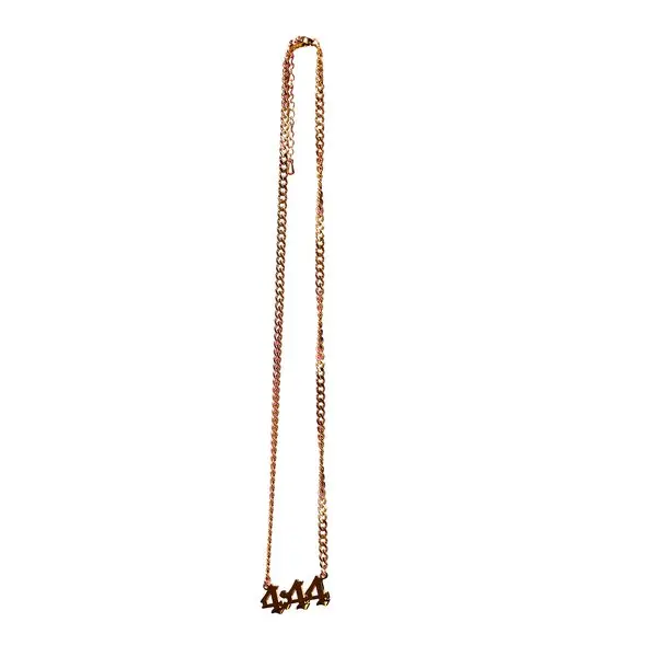 ISAIAH 54:17 The Four Four Four Necklace - Gold