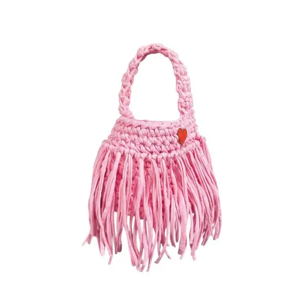 GUNES SWIM Peony Fringe Bag - Pink