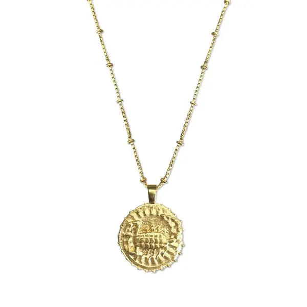 RIZE Scorpio Zodiac Manifesting Necklace Double Sided Vermeil - Gold