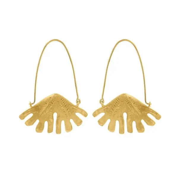 SOPHIE SIMONE DESIGNS Florence Pendant Earrings - Gold