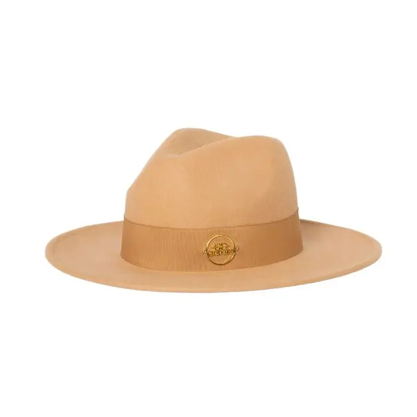 GIODORO Alvossi Camel Felt Hat - Brown